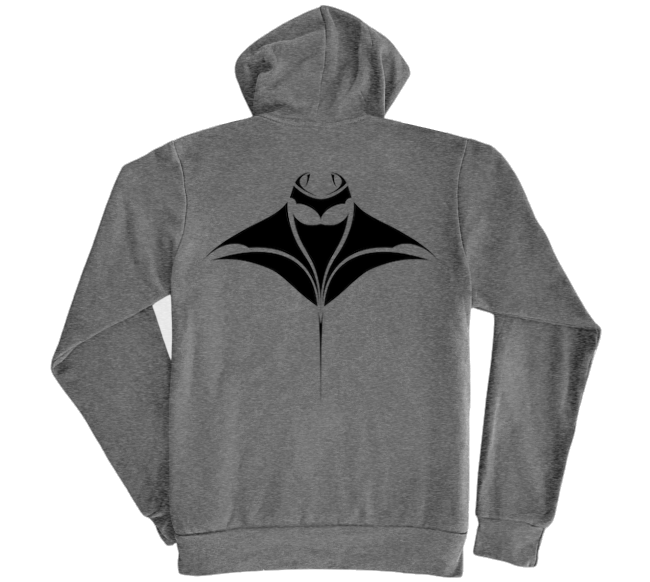 Manta Ray Pullover Hoodie – Shark Zen