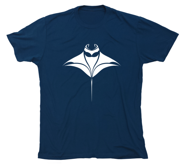 Manta Ray T-Shirt Build-A-Shirt (Front / MN) – Shark Zen
