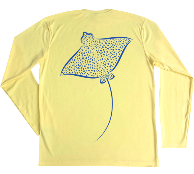 Spotted Eagle Ray Performance Build-A-Shirt (Back / PY) – Shark Zen
