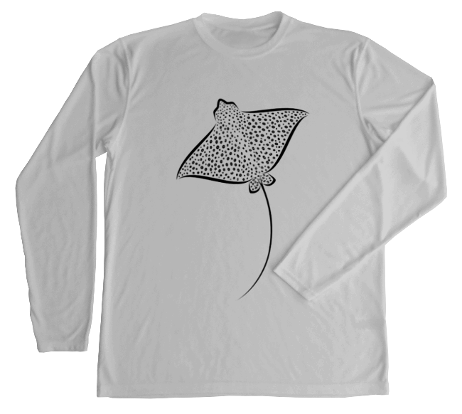 Spotted Eagle Ray Performance Build-A-Shirt (Front / PG) – Shark Zen
