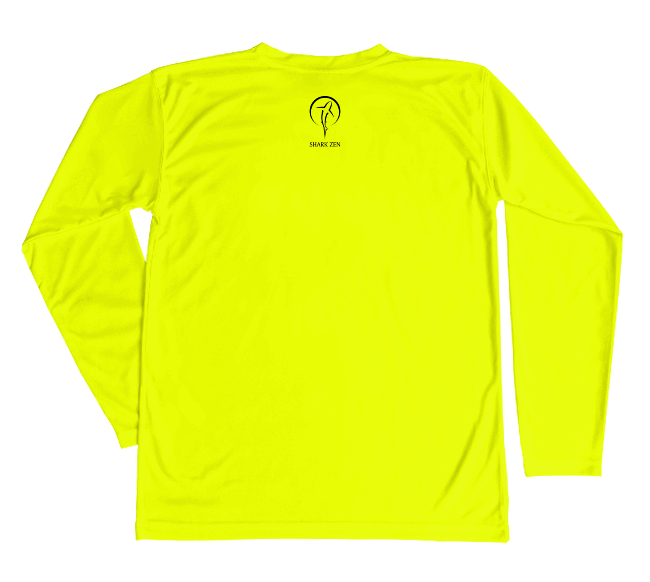 Kids Great White Shark Swim Shirt | Shark Youth Long Sleeve Sun Shirt ...