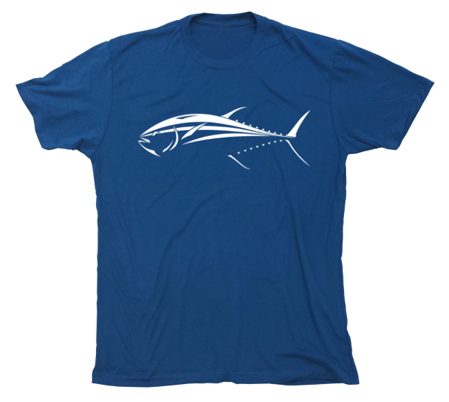 Bluefin Tuna T-Shirt Build-A-Shirt (Front / CO) – Shark Zen