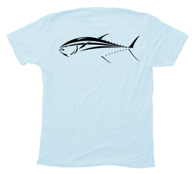 Bluefin Tuna T-Shirt Build-A-Shirt (Back / LB) – Shark Zen