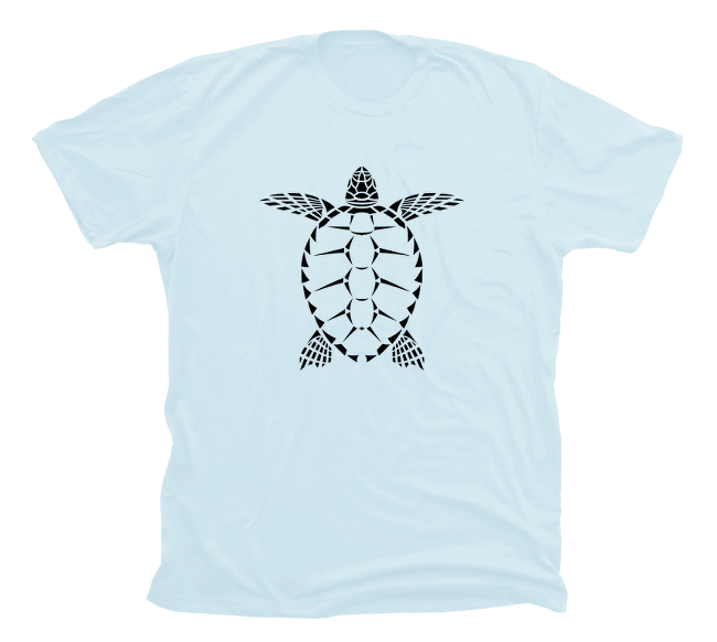 Loggerhead Sea Turtle T-Shirt Build-A-Shirt (Front / LB) – Shark Zen