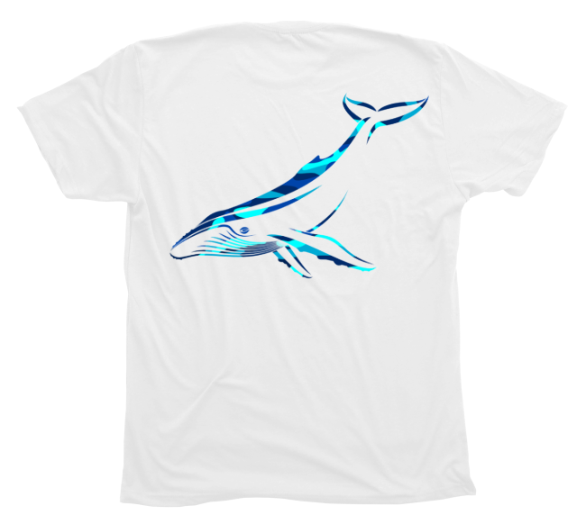 Humpback Whale Water Camouflage T-Shirt – Shark Zen